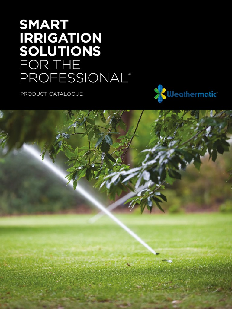 For The Professional: Smart Irrigation Solutions | PDF | Irrigation | Soil