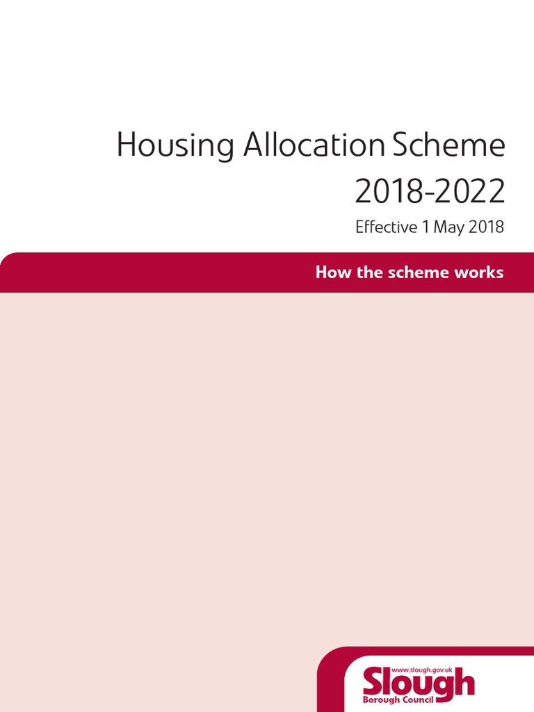 Housing Allocation Scheme Guide | PDF | Leasehold Estate | Public Housing