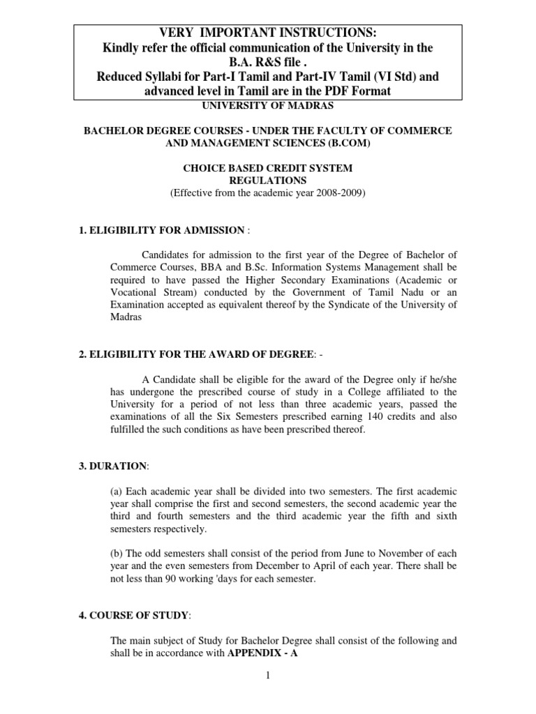 Bba Syllabus PDF | PDF | Question | Bachelor's Degree