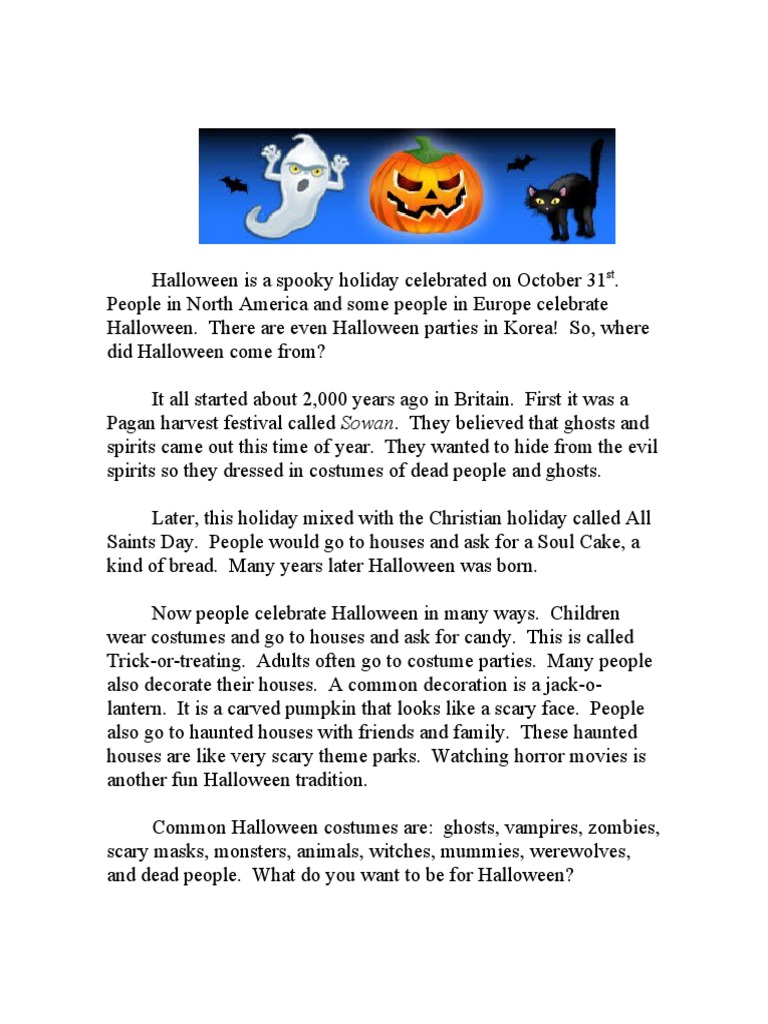 Halloween History and Activities Guide | PDF