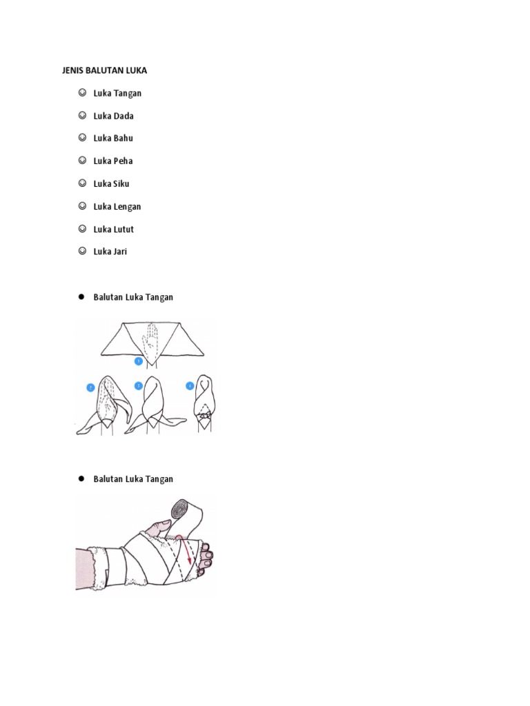 Jenis Balutan Luka | PDF