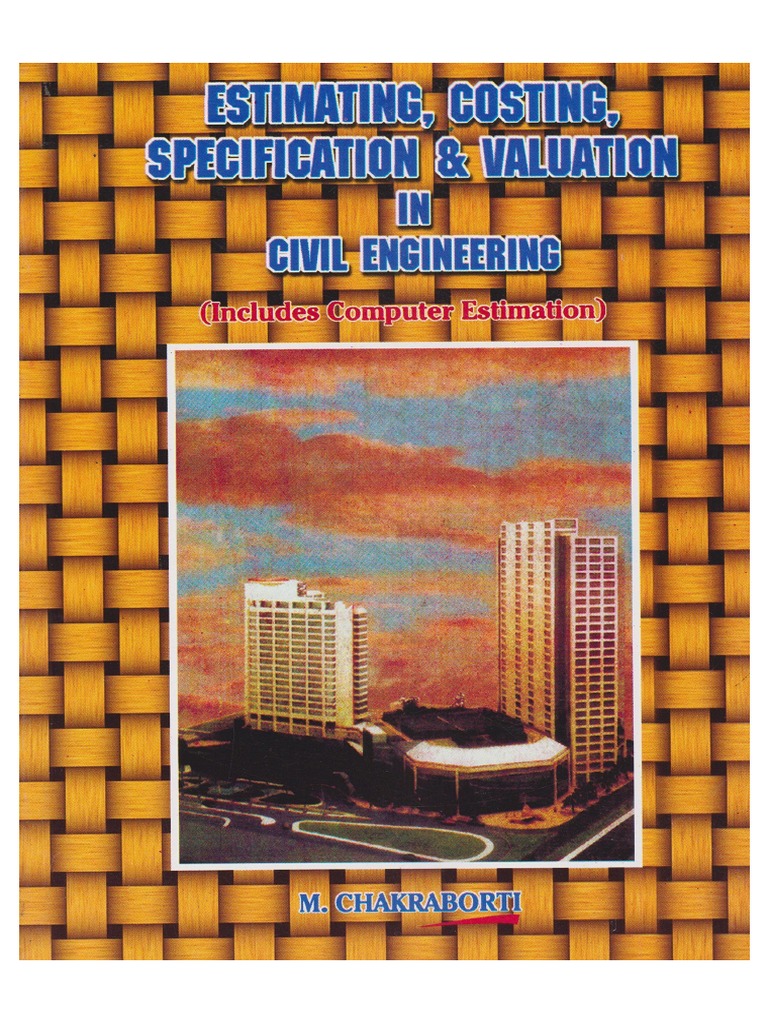 Estimation and Costing in Civil Engineering | PDF