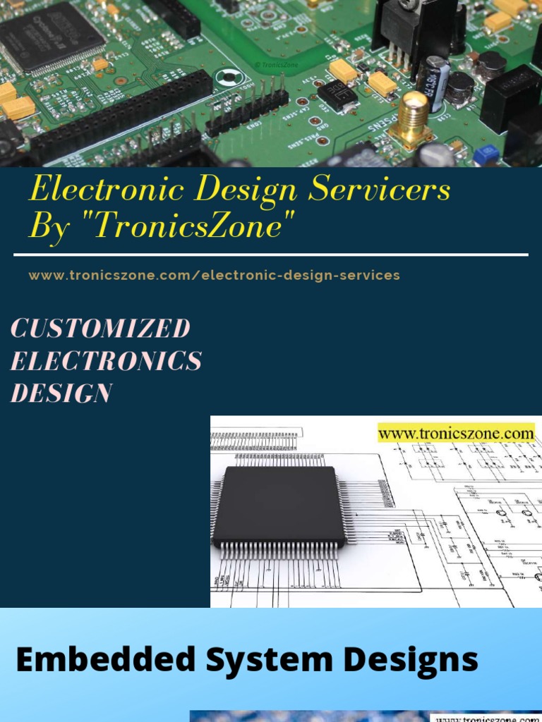 Electronic Design Servicers by TronicsZone | PDF