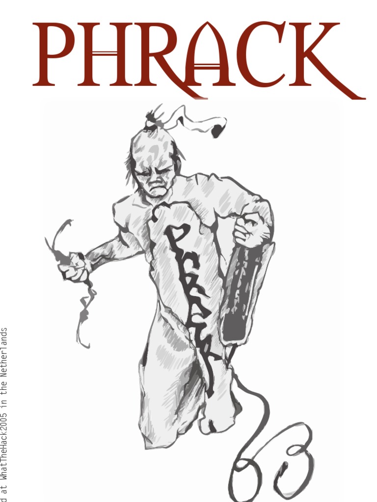 PHRACK 63 FINAL-2005!07!23 Phrack Revision 0.4 | PDF | Pointer ...