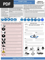 Starrt Card | PDF | Hazards | Prevention