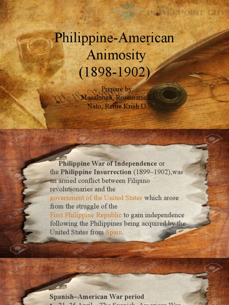Philippine-American War Overview | PDF | Philippines | Military