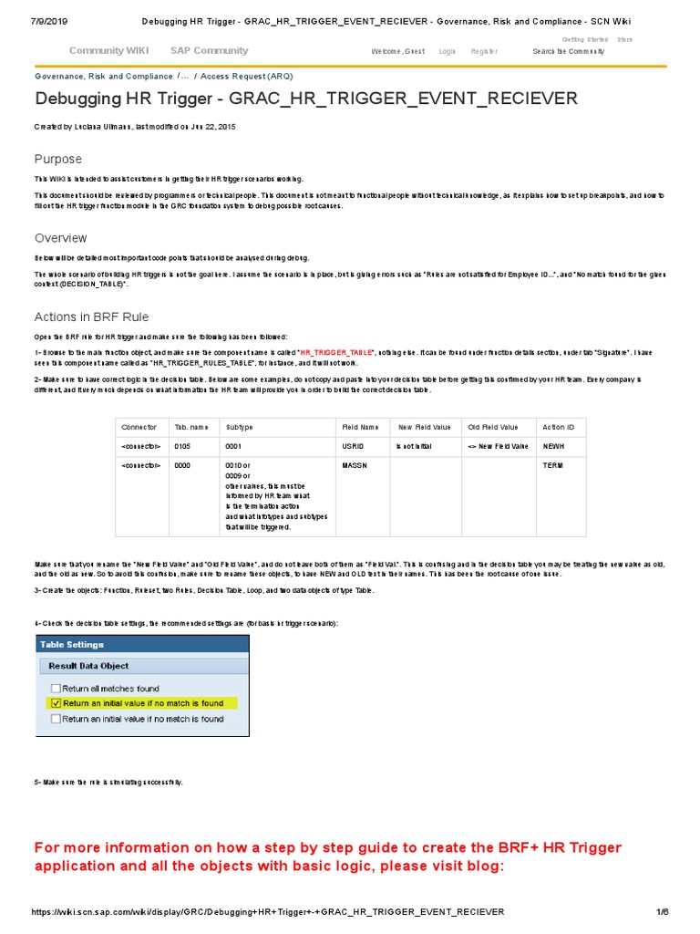 Debugging HR Trigger - GRAC - HR - TRIGGER - EVENT - RECIEVER ...