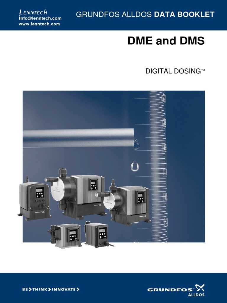 Grundfosliterature DME DMS GB L | PDF | Pump | Pipe (Fluid Conveyance)