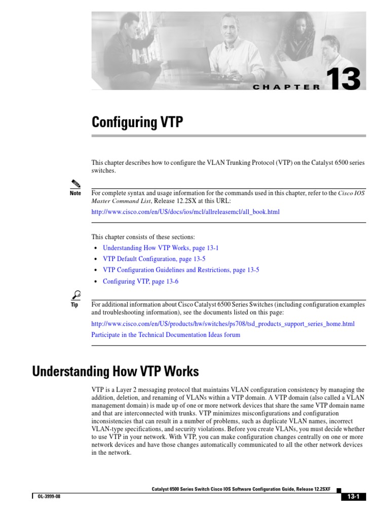Configuring VTP: Understanding How VTP Works | PDF | Network Switch ...