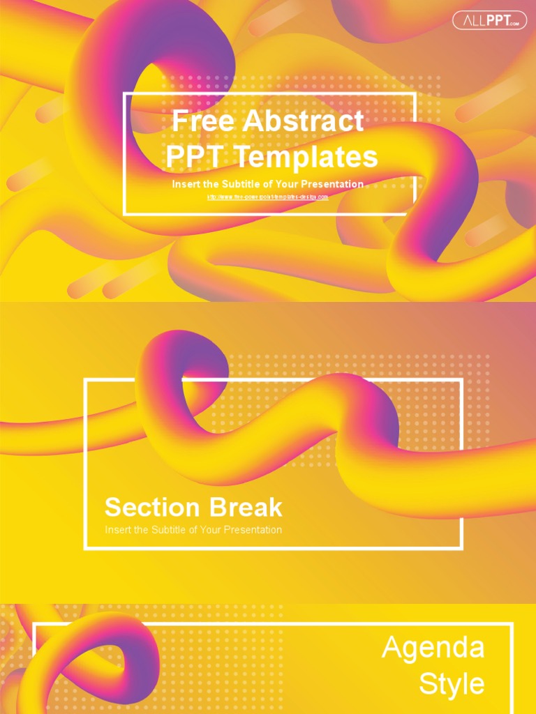 Abstract Gradients Waves Powerpoint Templates Pdf Infographics