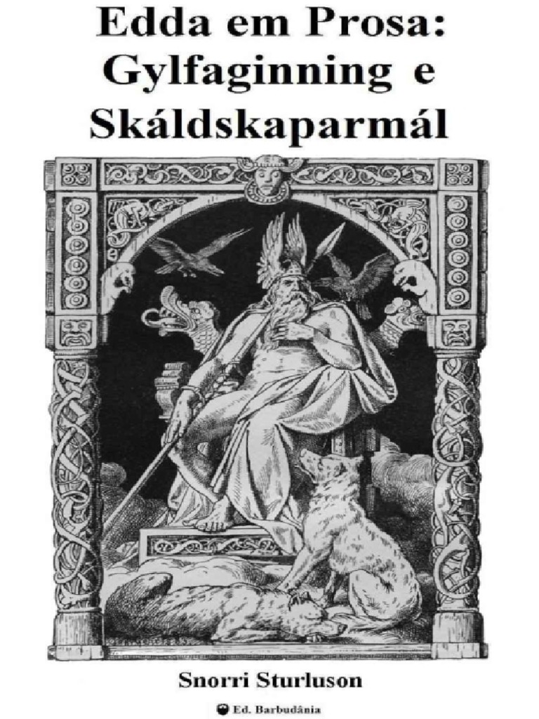 Edda em Prosa Gylfaginning e Skáldskaparmál Snorri Sturluson | PDF ...