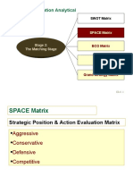 SPACE Matrix Strategic Management Method | PDF | Strategic Management ...