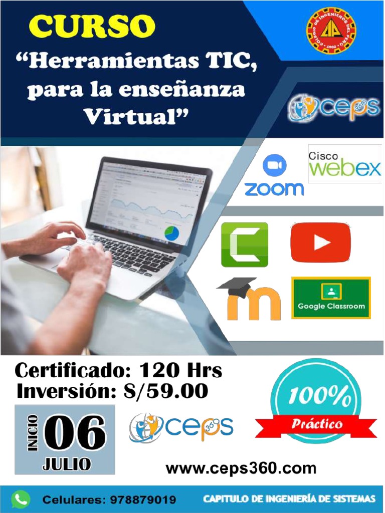 Temario Herramientas TIC | PDF | Moodle | Videotelefonía