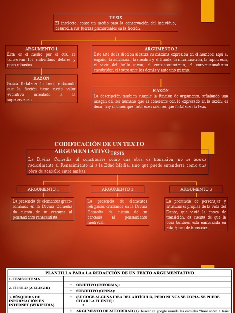 Codificación de Un Texto Argumentativo | PDF