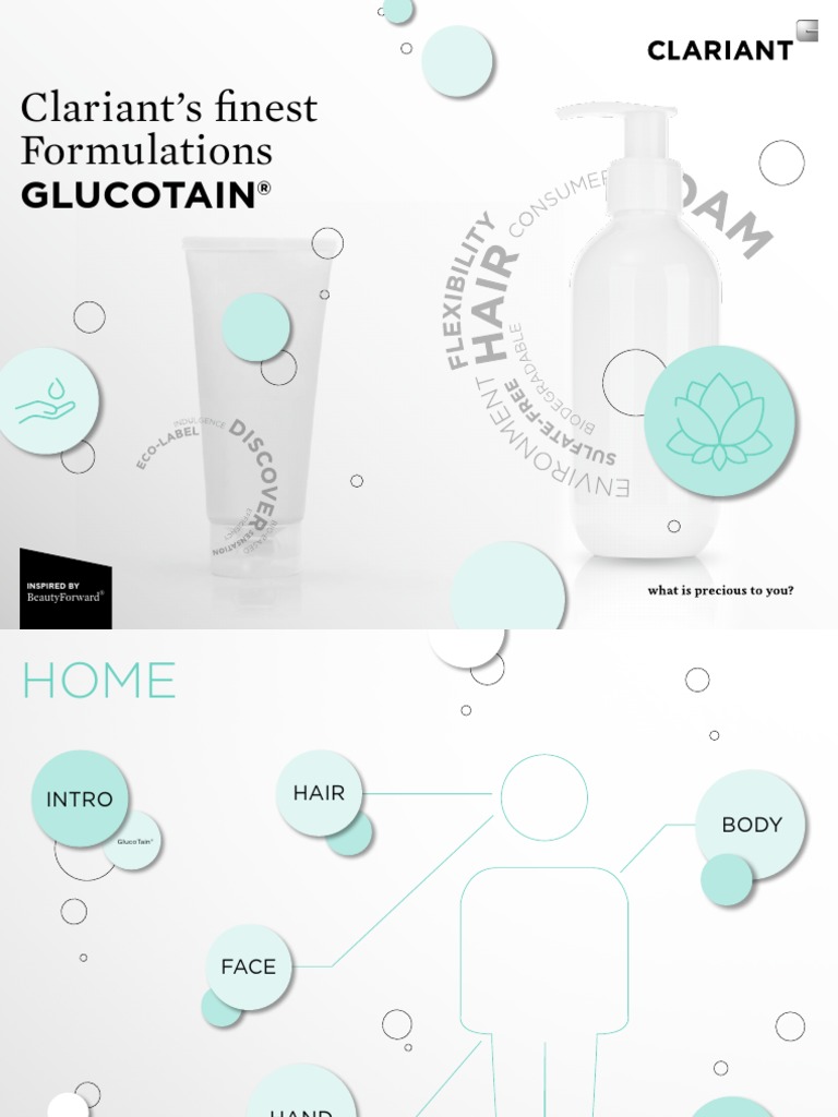 Clariant Formulation GlucoTain Formulation Selection 2017 EN PDF | PDF ...