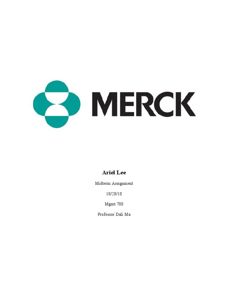 Merck - Strategic Analysis | PDF | Merck & Co. | Mergers And Acquisitions