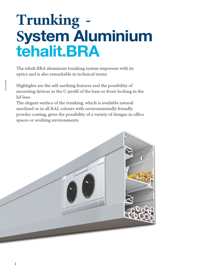 Documentation Hager Electrical Installations-Trunking-BRA65 EN | PDF ...
