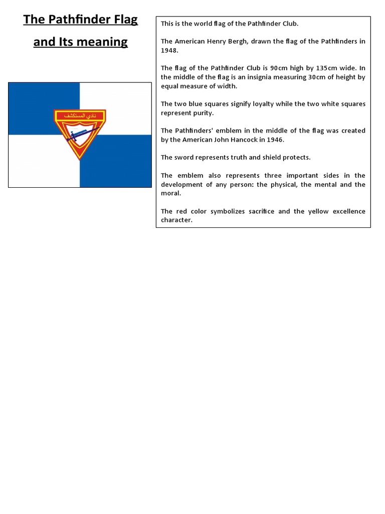The Pathfinder Flag | PDF