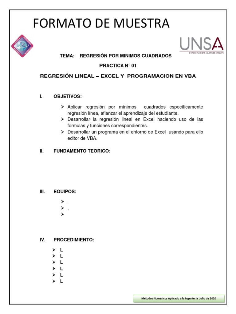 Formato de Muestra | PDF