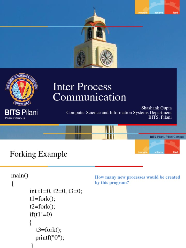 Inter Process Communication in C | PDF | Concurrent Computing ...
