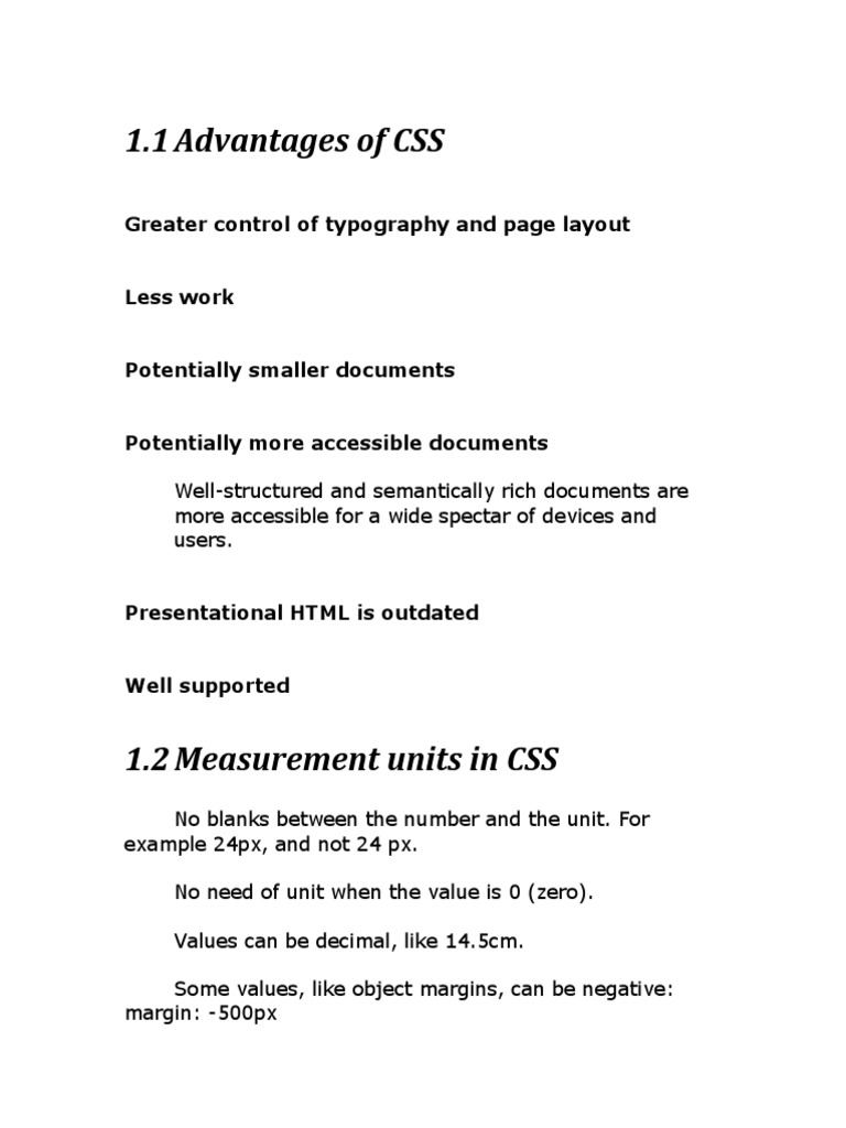 7 CSS1 Owd 2014 PDF | PDF | Cascading Style Sheets | Graphic Design