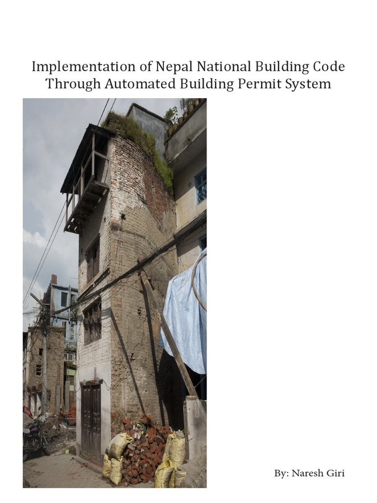 Implementation of Nepal National Building Code Through Automated ...