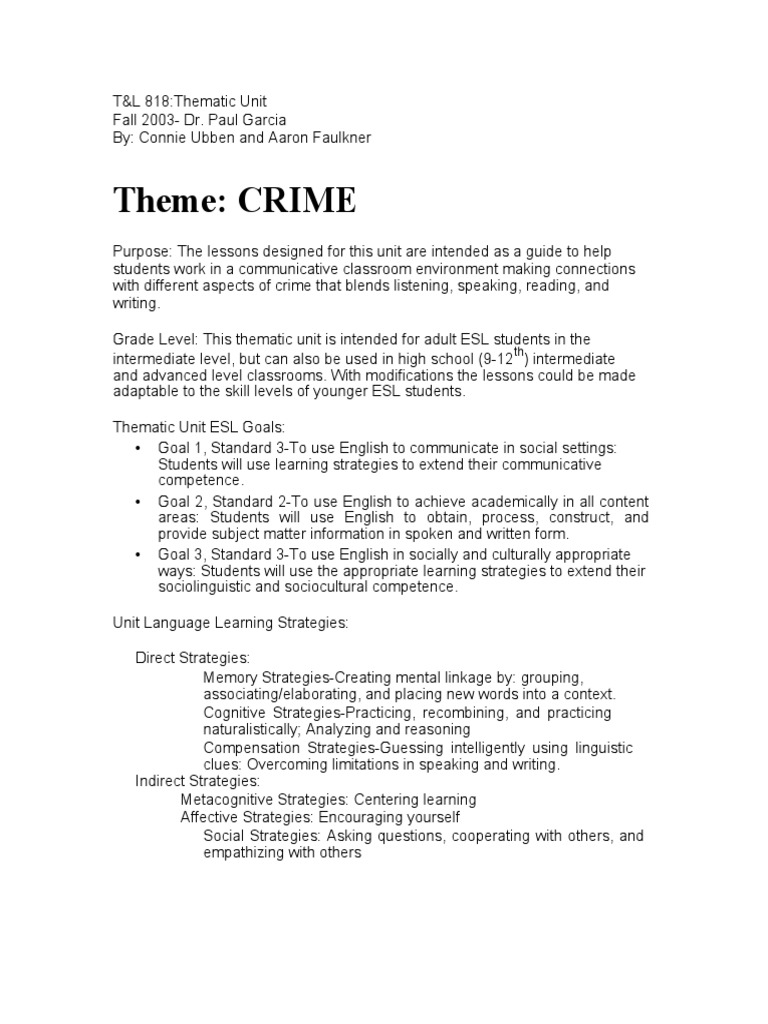 Crime | PDF | Theft | English Language