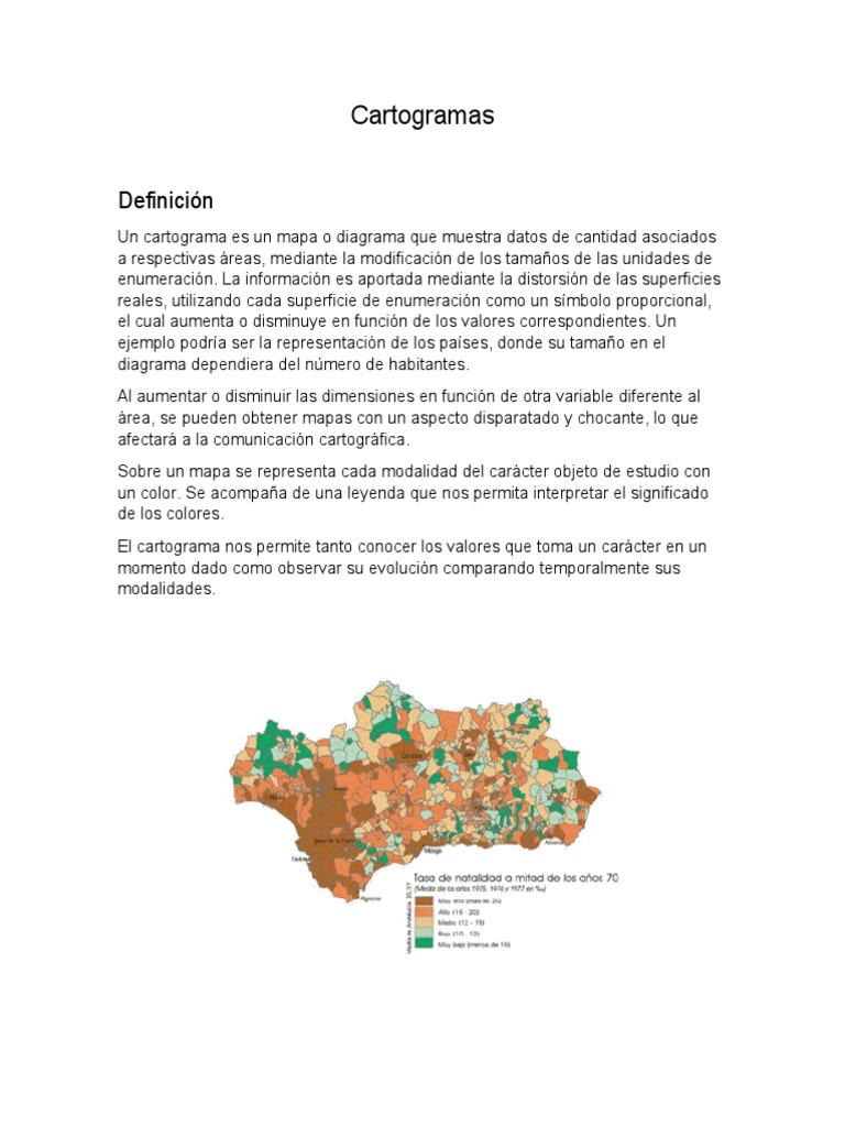 Cartogramas | PDF | Science | Ciencia aplicada