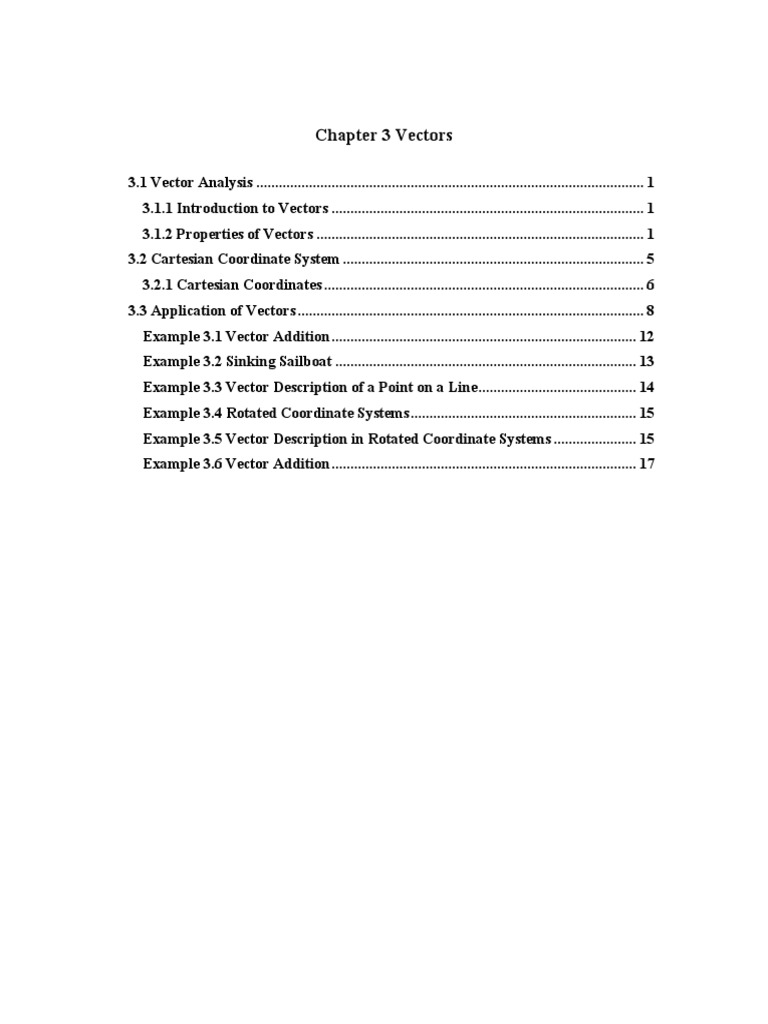 Chapter03 Pdf Pdf Euclidean Vector Cartesian Coordinate System