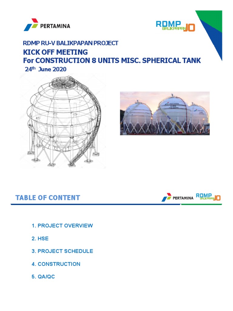 Construction of Spherical Tanks | PDF | Nondestructive Testing ...