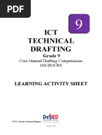 Tle Grade 9 Module Tech Drafting | PDF
