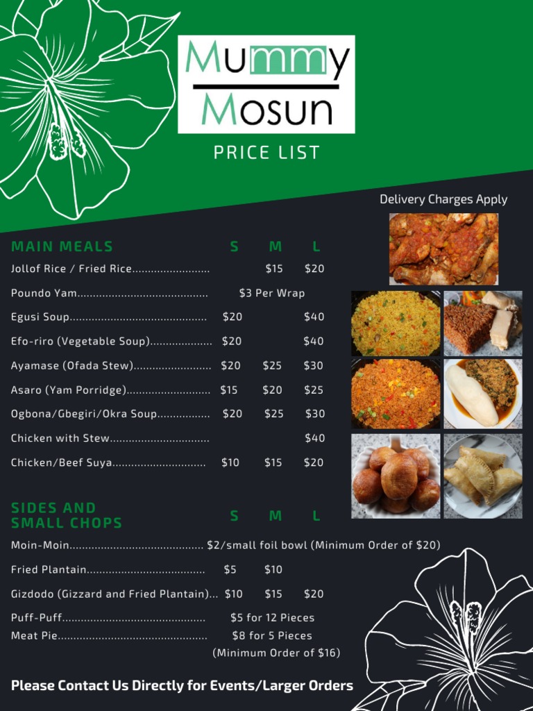 Mummy Mosun - Regular Price List 1 | PDF | Home & Garden