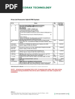 BOQ of Security System | PDF | Access Control | Coaxial Cable