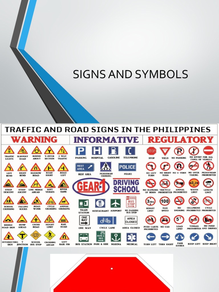 Signs and Symbols | PDF
