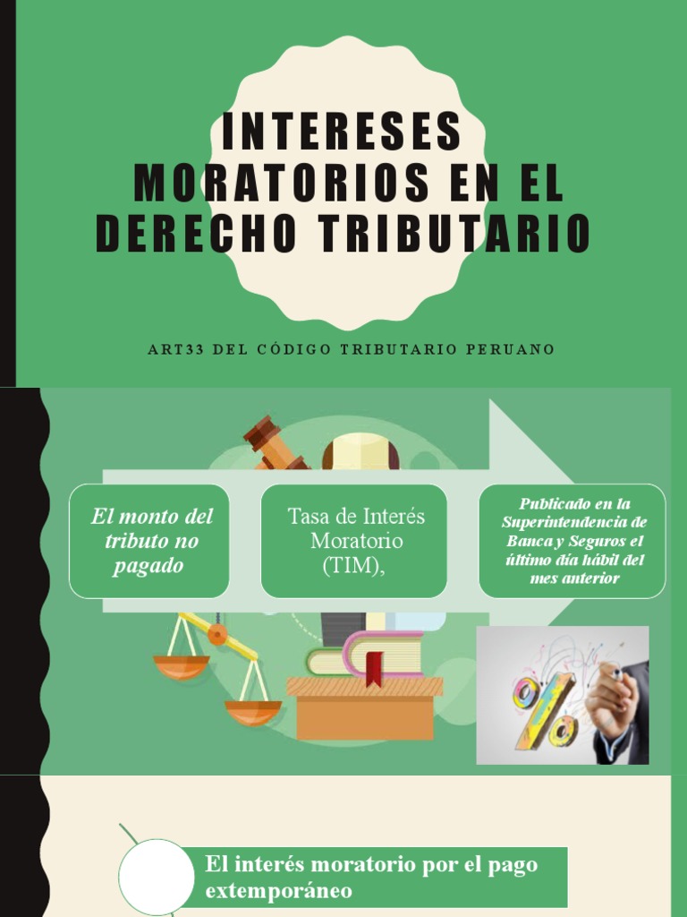 Intereses Moratorios en El Derecho Tributario | PDF | Interés | Justicia