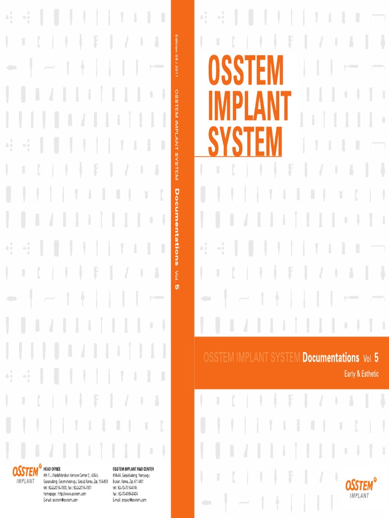 3.OSSTEM Implant Systemvol5 PDF | PDF | Dental Implant | Human Tooth