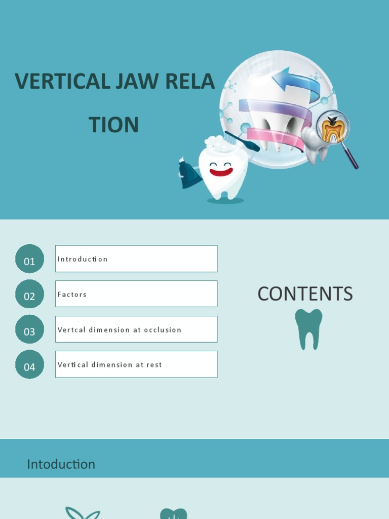 Vertical Jaw Relation in Complete Denture | PDF | Mouth | Face