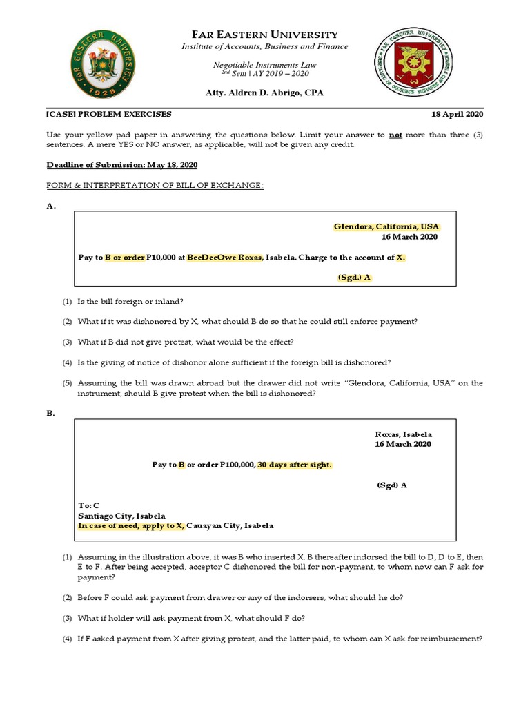 NIL - Form and Interpretation of Bills | Download Free PDF | Government ...