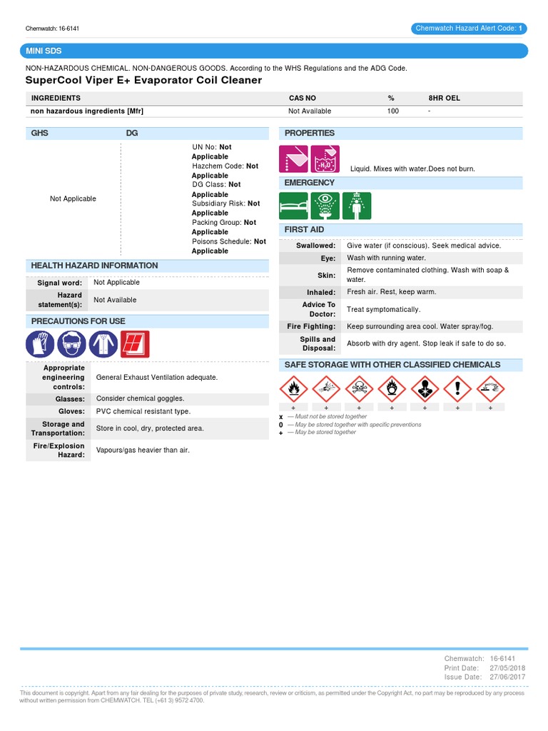 VIPER Evap PDF | PDF | Water | Safety