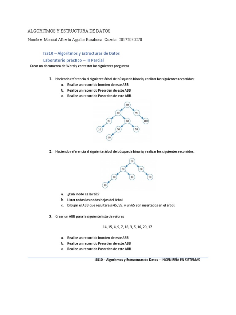 Algoritmos y Estructura de Datos | PDF
