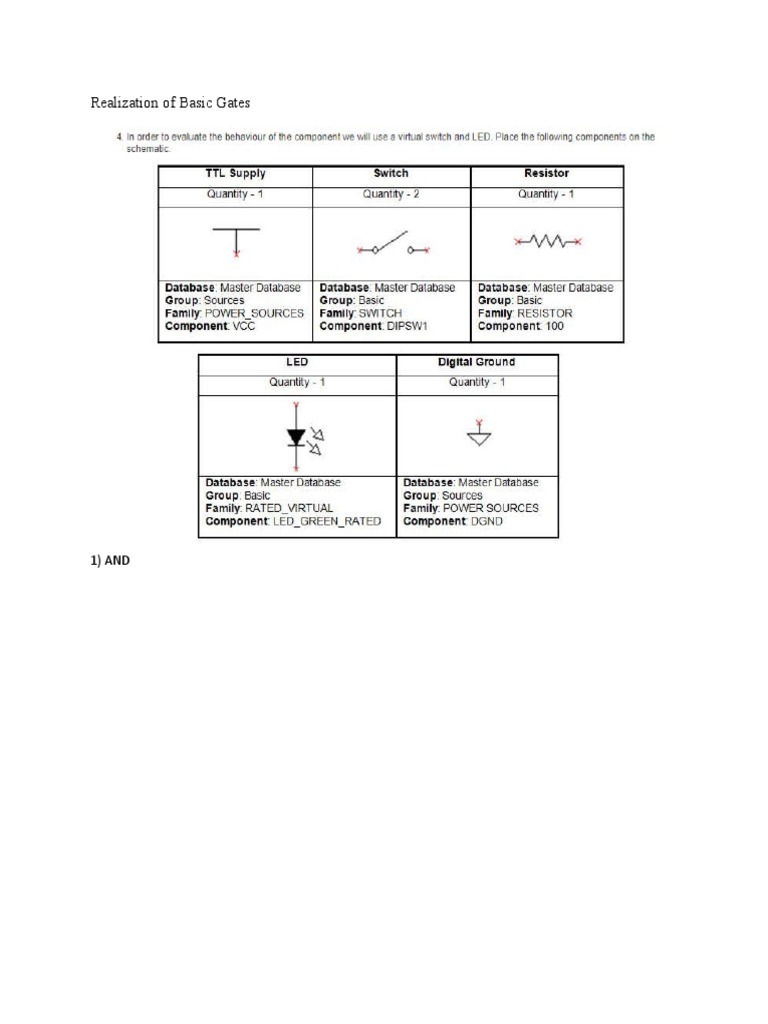 Realization of Basic Gates | PDF