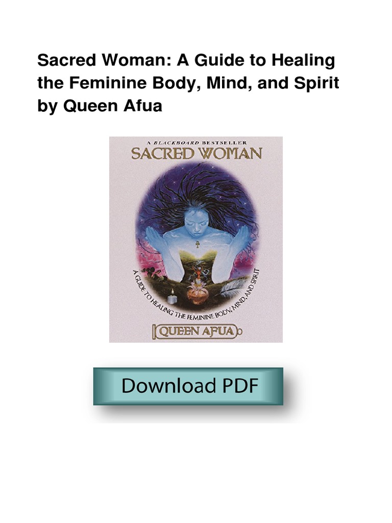 Sacred Woman: Healing Guide PDF Download | PDF