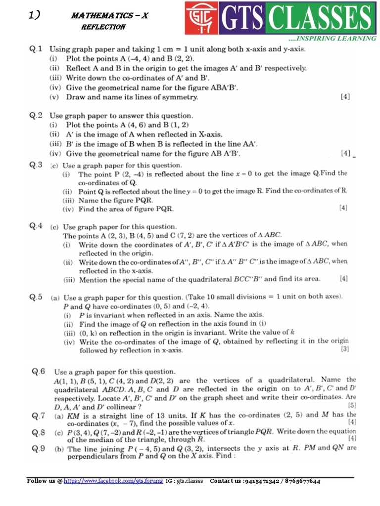 Mathematics Reflection Guide | PDF | Computers