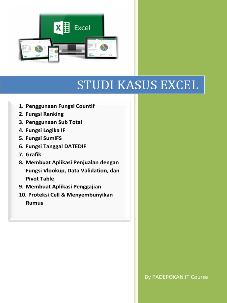 Kumpulan Studi Kasus Excel | PDF | Komputer