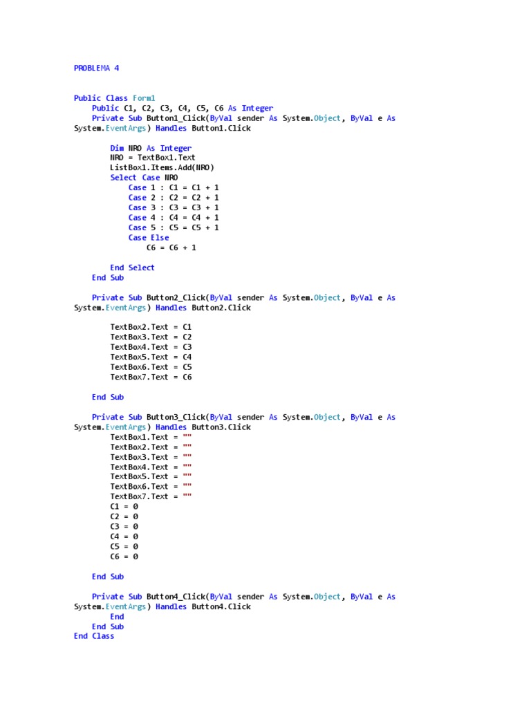 Form1 Object Eventargs | PDF | Teaching Mathematics