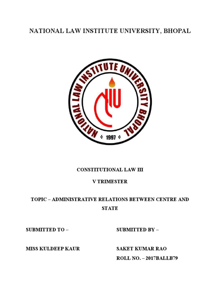 Consti 3 Project | PDF | Government Of India | Constitution