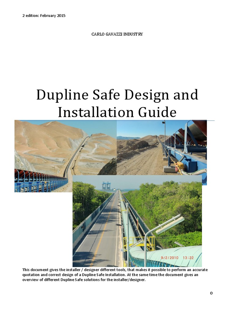 Dupline Safe Design and Installation Guide PDF | PDF | Relay | Electrical Wiring