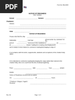 Shipping Statement of Facts Template | PDF | Ships Of The United States ...