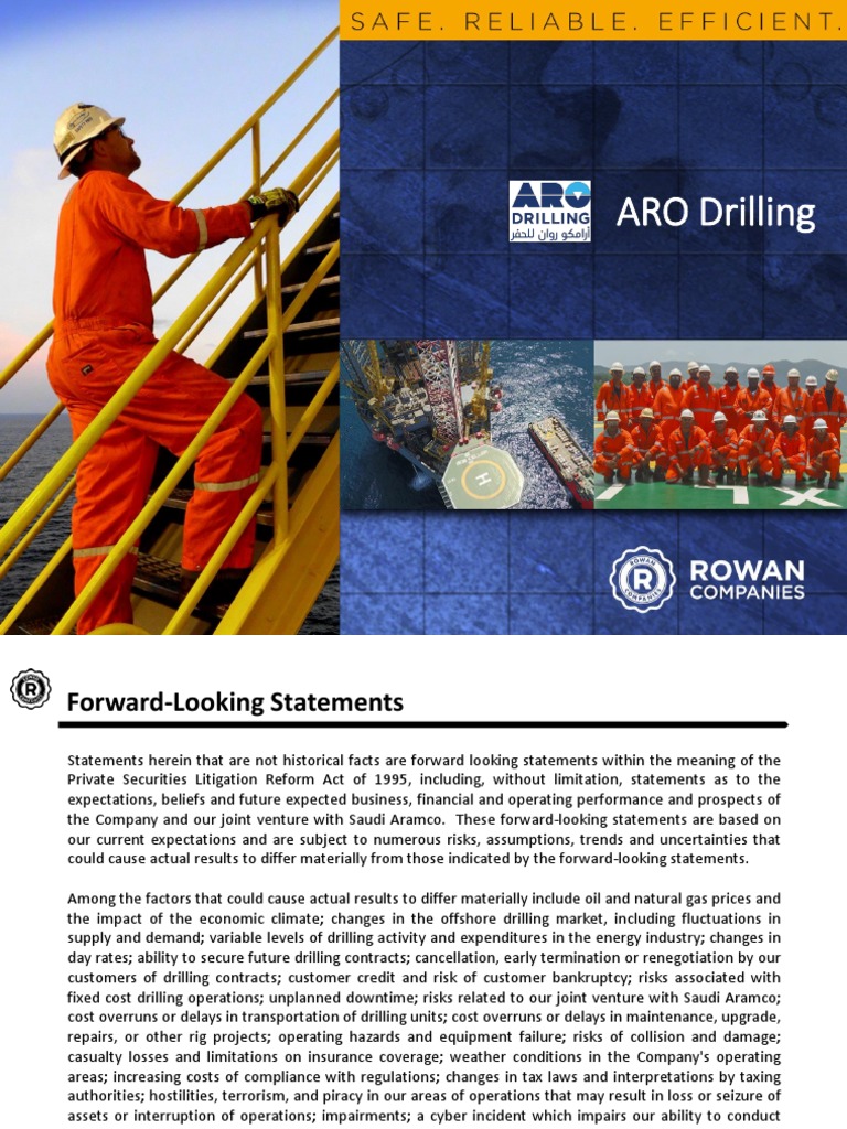 ARO Drilling For Website | PDF | Capital Expenditure | Risk
