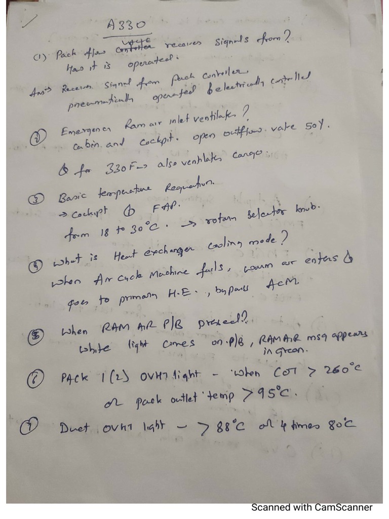 A330 Questions | PDF